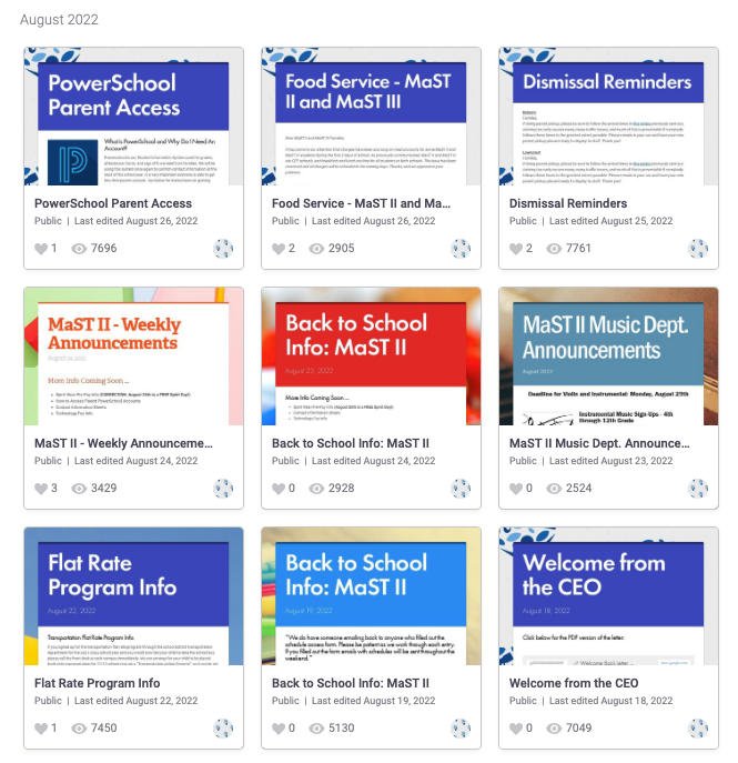 MaST II Website – Growing Minds. Creating Pathways